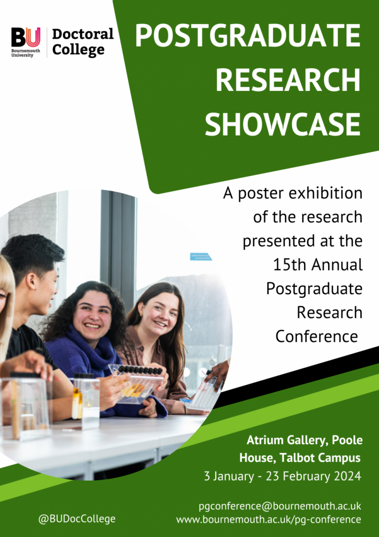 BU Research Blog | Postgraduate Research Showcase | Bournemouth University