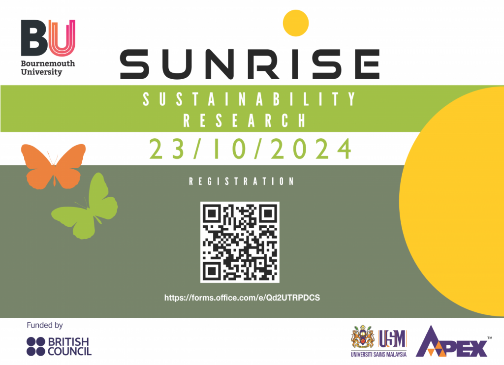 BU Research Blog | SUNRISE for sustainability research event – Wednesday 23rd October ...